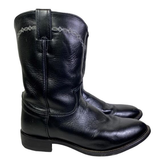 Justin Boots | Shoes | Justin Brock Roper Cowboy Boot Men Size 95 D ...